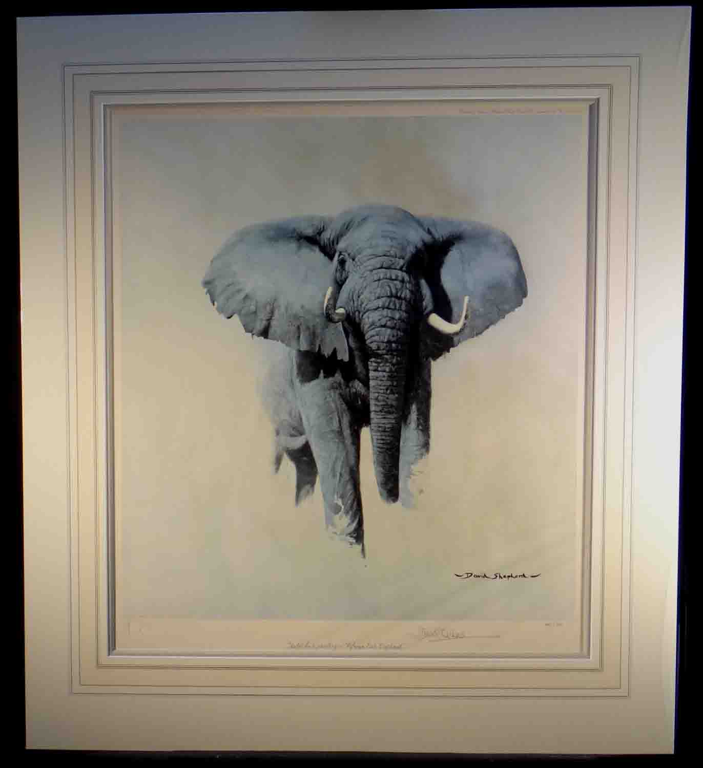David Shepherd, limited editions, prints, african bull elephant