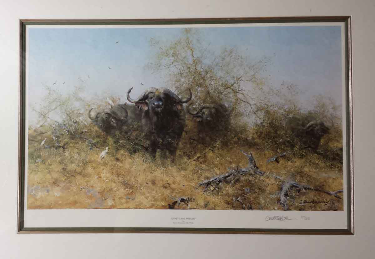 David Shepherd, limited editions, prints, egrets and friends