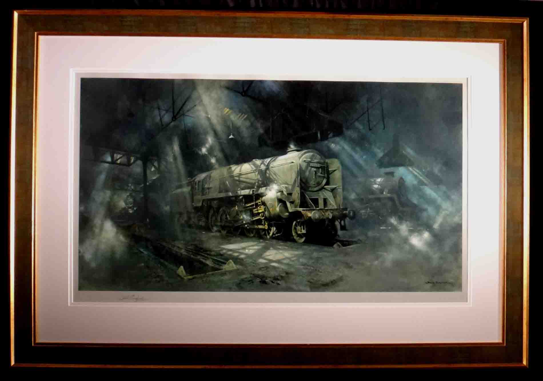 davidshepherd-onshed, signed, trains